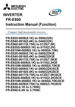 インバータ FREQROL 駆動機器 ダウンロード ｜三菱電機 FA