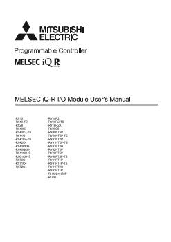 MELSEC iQ-R シーケンサ MELSEC 制御機器 ダウンロード ｜三菱電機 FA