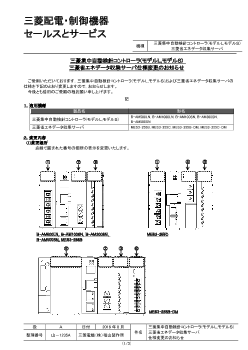 省エネ支援機器 電力管理機器 ダウンロード ｜三菱電機 FA