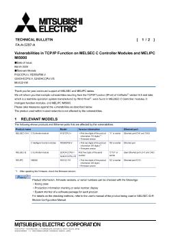 MELSEC iQ-R シーケンサ MELSEC 制御機器 ダウンロード ｜三菱電機 FA