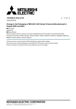 MELSEC iQ-R シーケンサ MELSEC 制御機器 ダウンロード ｜三菱電機 FA