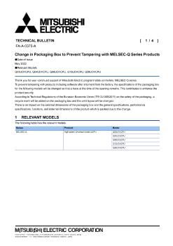MELSEC-Q シーケンサ MELSEC 制御機器 ダウンロード ｜三菱電機 FA